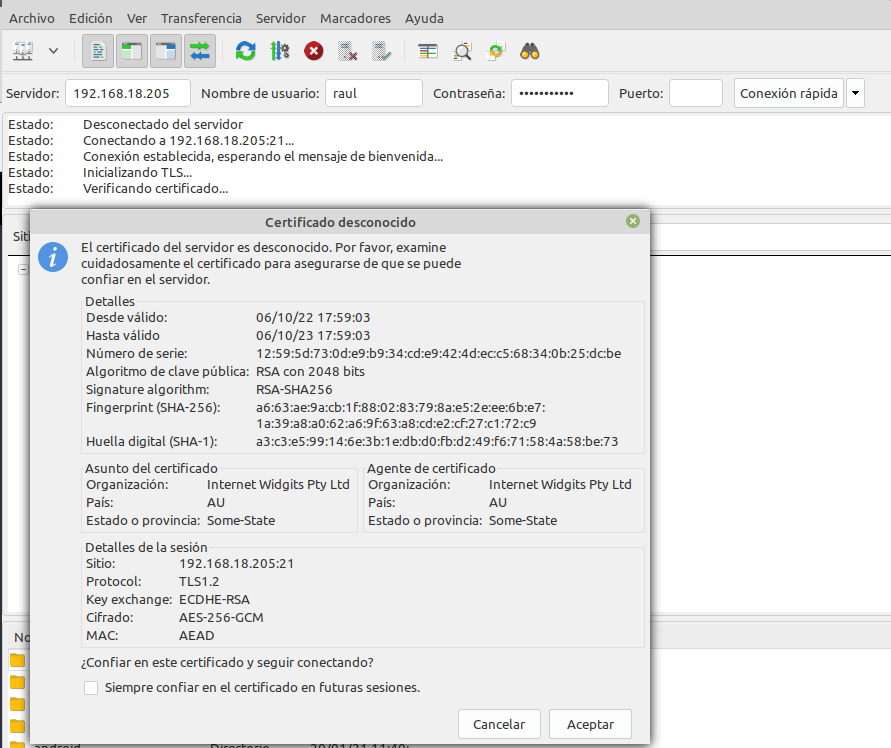Pràctica 2.1 – Instalación y configuración de servidor web Nginx ...